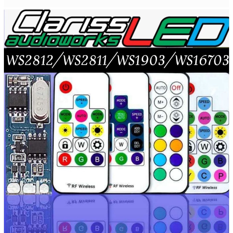 Jual MODUL RGB Remot Warna RF 14/17key 21key 12v | Shopee Indonesia