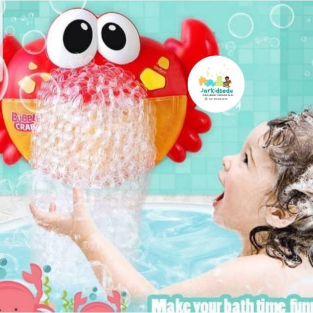 Jual MAINAN MANDI ANAK BUBBLE CRAB| Bubble Machine Kepiting BUBBLE Seru ...