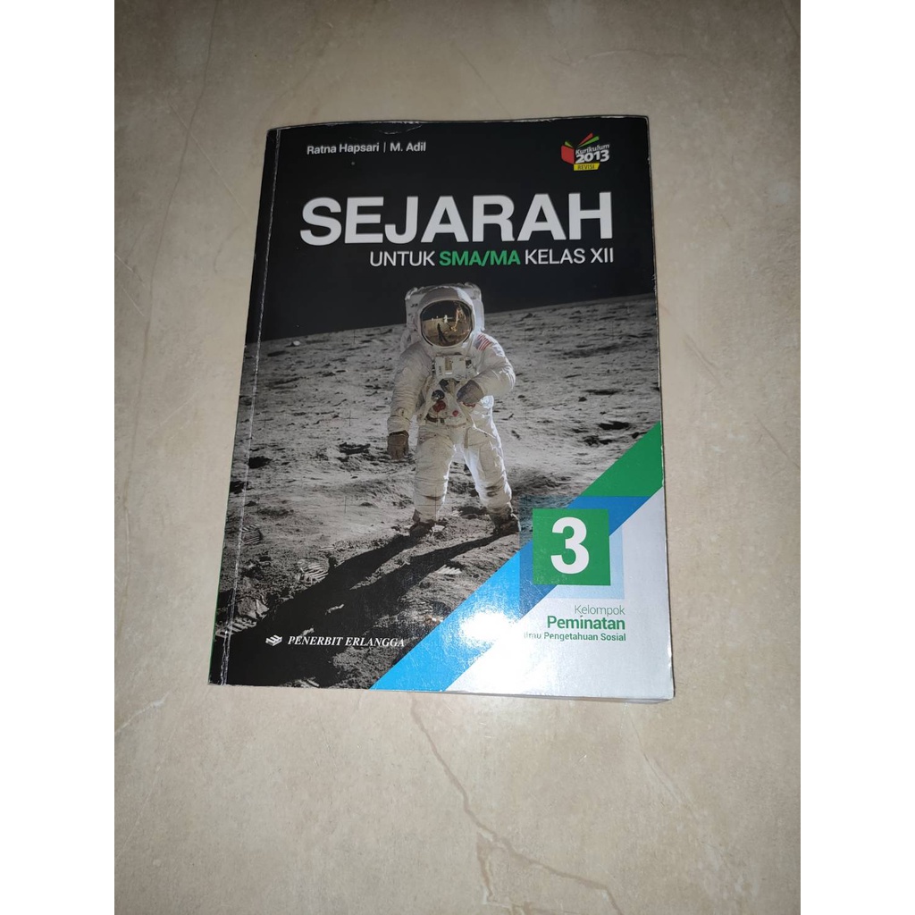 Jual Buku Sejarah Peminatan kelas 12 Penerbit Erlangga ( Dikirim Langsung + Free Sampul Plastik ...