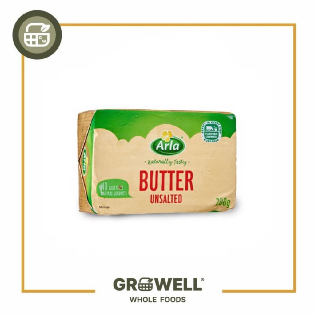 Jual ARLA BUTTER UNSALTED 200 G | Shopee Indonesia