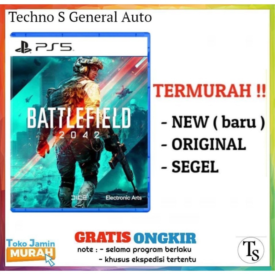 Jual PS5 Battlefield 2042 / Kaset CD BD PS 5 Battlefield 2042 / PS5 BF ...