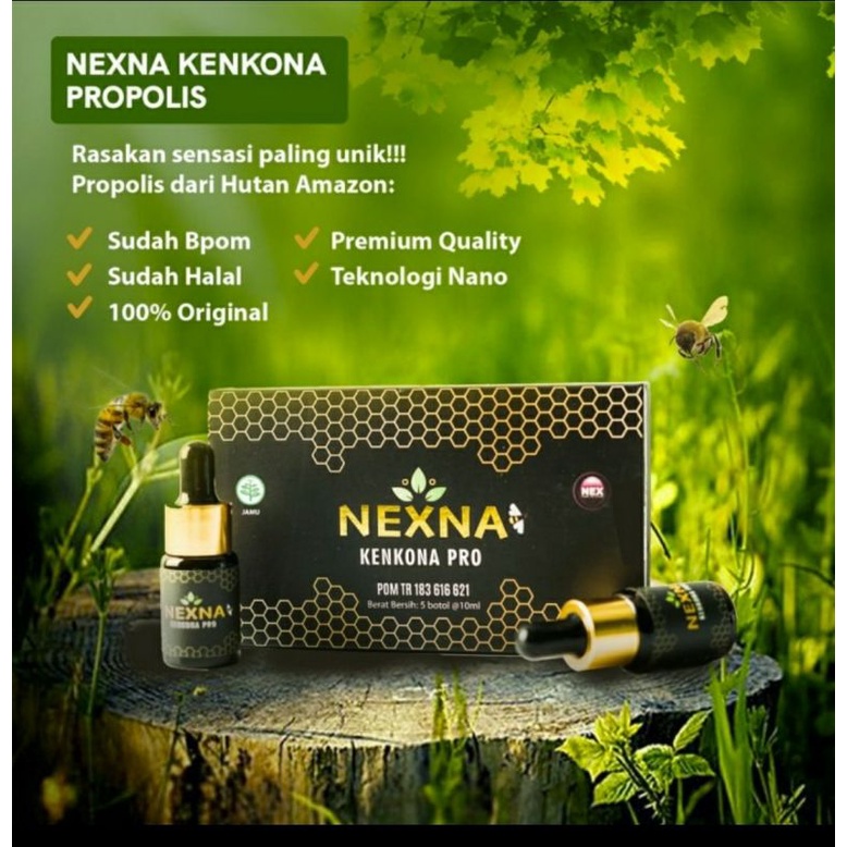 Jual NEXNA KENKONA PROPOLIS RAJANYA DAYA TAHAN TUBUH ORI 100% NEXNA ...
