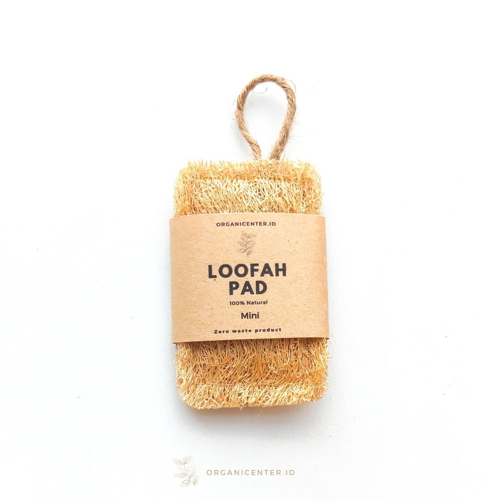 Jual Loofah Pad Mini 2 Lapis Organicenter / Spons Gambas Natural Alami ...