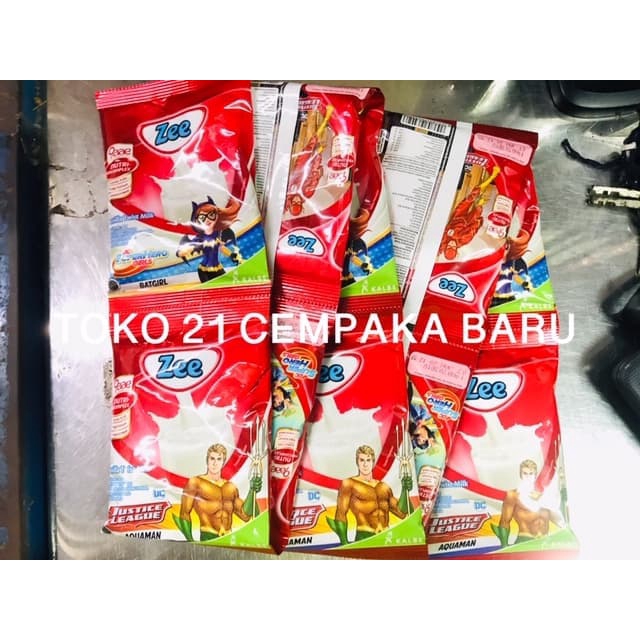 Jual Susu ZEE Rasa Vanilla Twist Milk 1 renceng isi 10 sachet | Zee ...