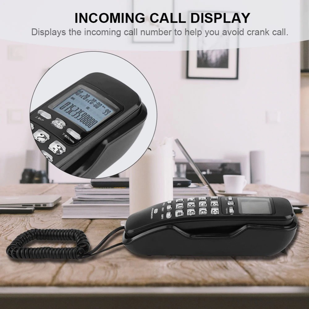 Jual Last Number Redial Wall Telephone Call Records Checking Noise ...