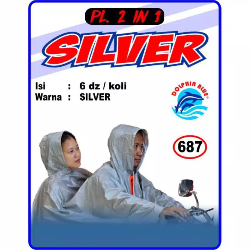 Jual Mantel / Jas Hujan Poncho / Ponco Lengan 2 kepala / Rain Coat ...