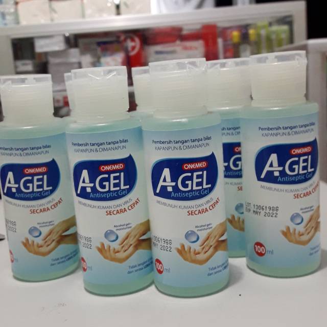 Jual Agel Antiseptic Gel OneMed (Hand Sanitizer) | Shopee Indonesia