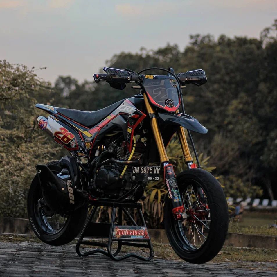 Jual Decal/Stiker WR155/Gordon/ D'Tracker /CRF /KLX BF full body(Bisa ...