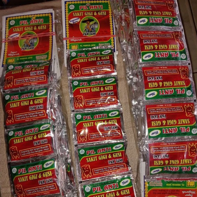 Jual KAPSUL CAP PAK TANI ORIGINAL / OBAT SAKIT GIGI DAN GUSI JAMINANORIGINAL | Shopee Indonesia