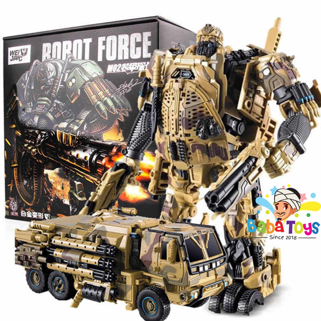Jual Mainan Robot Transformers Deformation Wei Jiang Weijiang M02 Detective Hound Not BMB ...