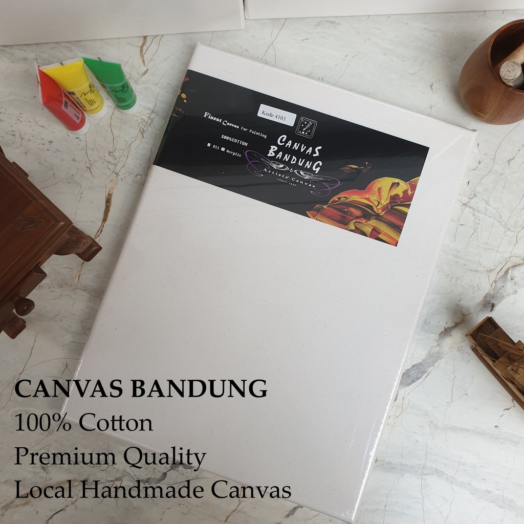 Jual CANVAS BANDUNG Ukuran 30x40cm PREMIUM Best Quality Hand Made ...