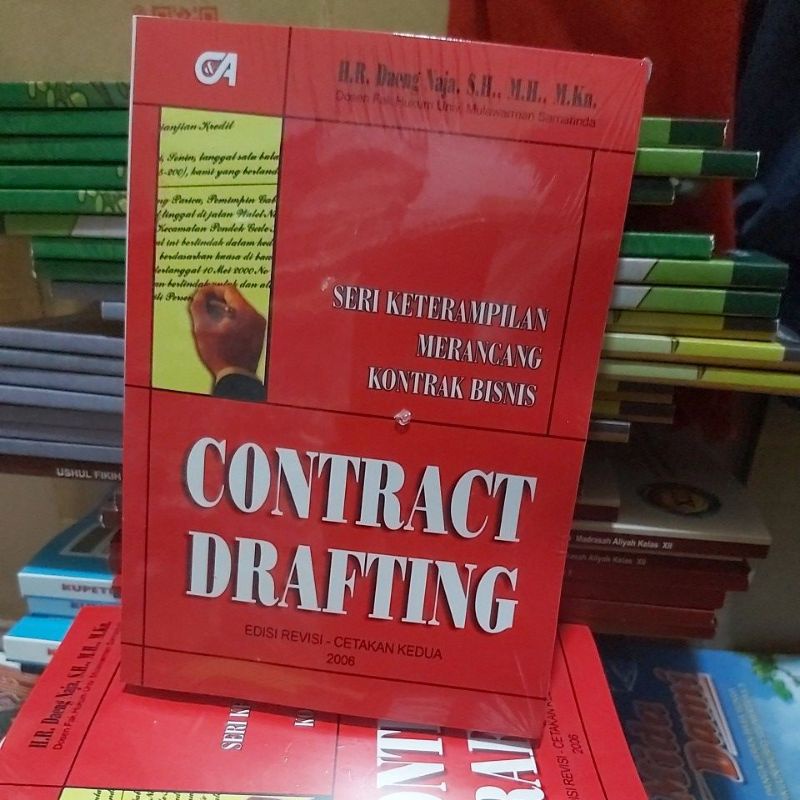 Jual buku Contract drafting seri keterampilan merancang kontrak bisnis oleh H.R Daeng Naja ...