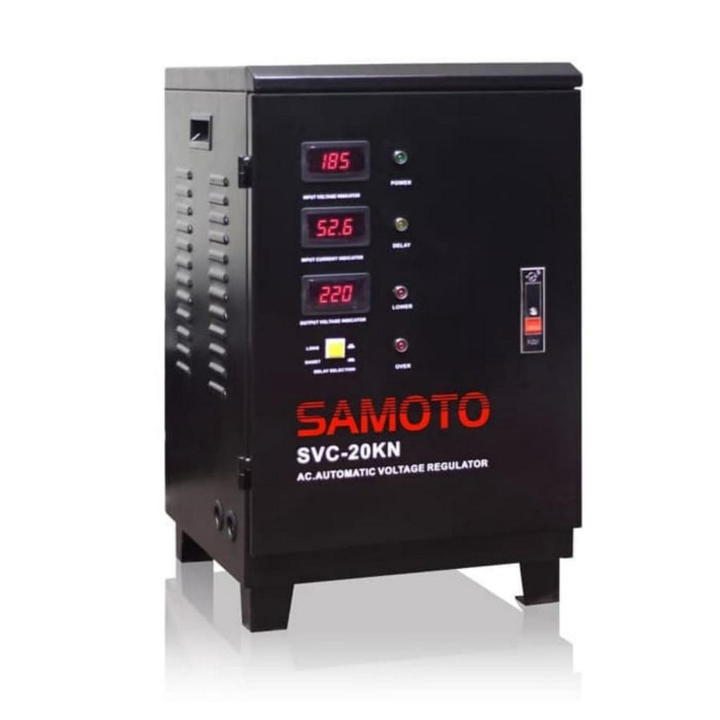 Jual Stabilizer SAMOTO 20KN Single Phase stavolt stavol stabiliser ...