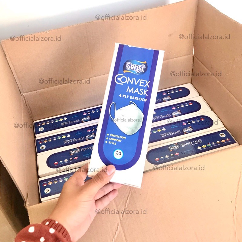 Jual CONVEX MASK 4-PLY EARLOOP | Shopee Indonesia