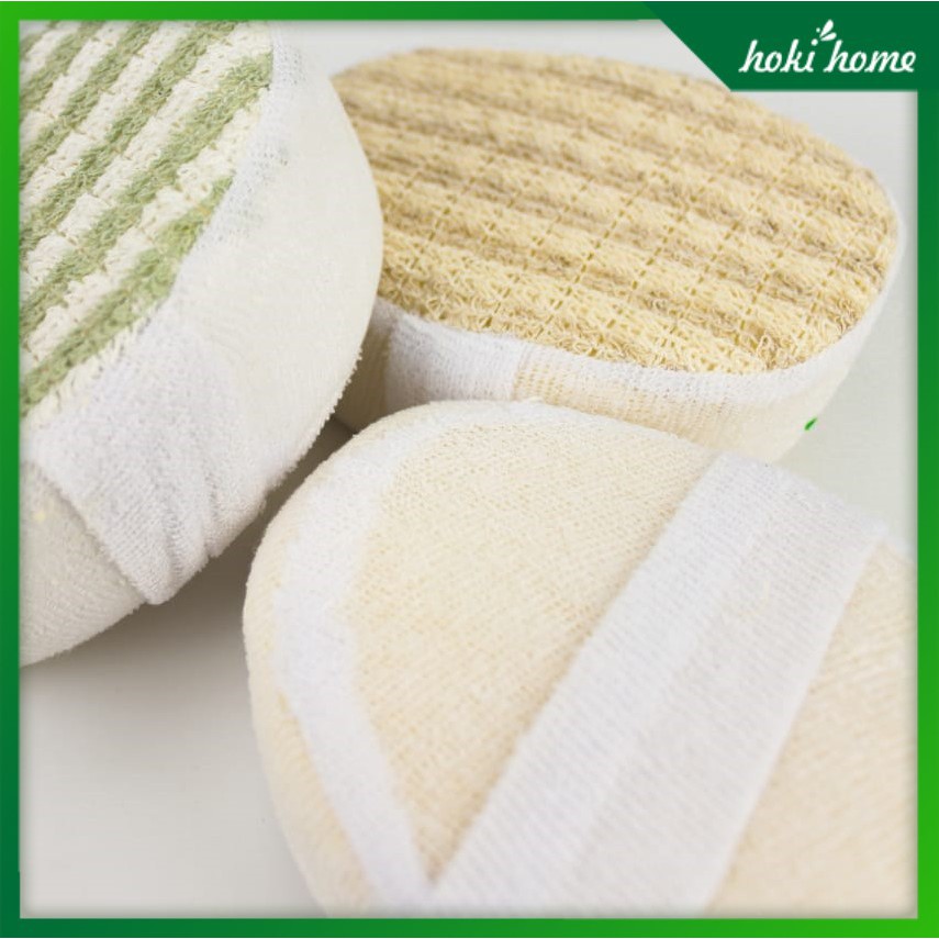 Jual Spons Busa Lembut Bahan kain Handuk / Spons Mandi Sehat /Ramah ...