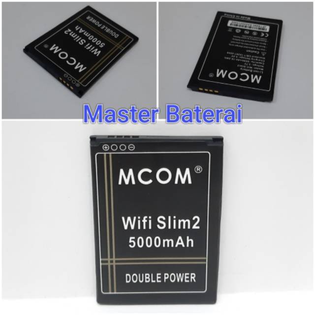 Jual Baterai Modem Wifi Mifi Bolt Slim2 Slim 2 HB424666RBC E5577 Smartfren Andromax M2P 4G LTE ...