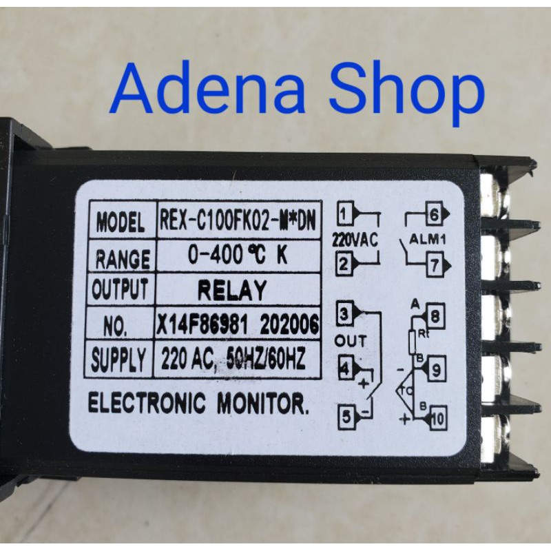 Jual Temperature Controller rex C100 Relay | Shopee Indonesia