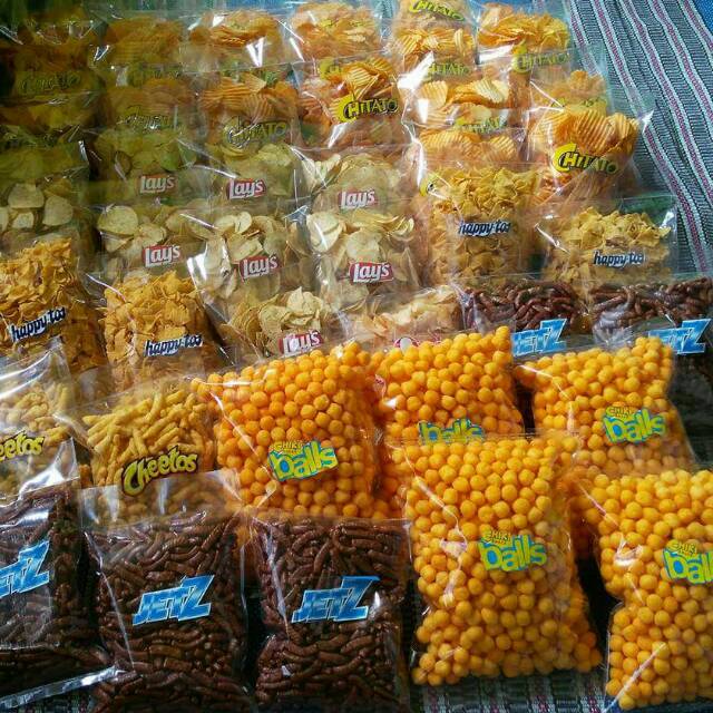 Jual Snack brand kiloan citato cikiball jetz cheetos lays | Shopee ...