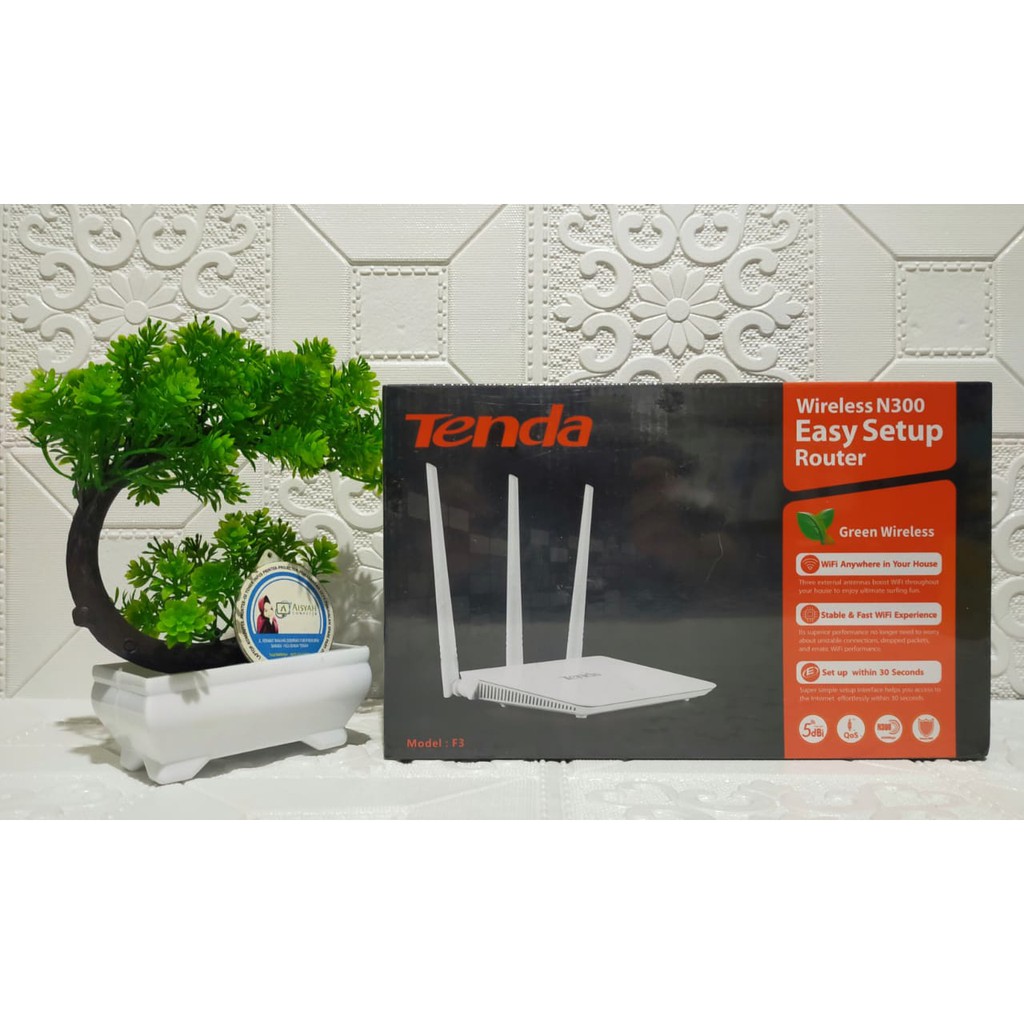 Jual Tenda F3 Wireless Router+Extender+Access Point | Shopee Indonesia