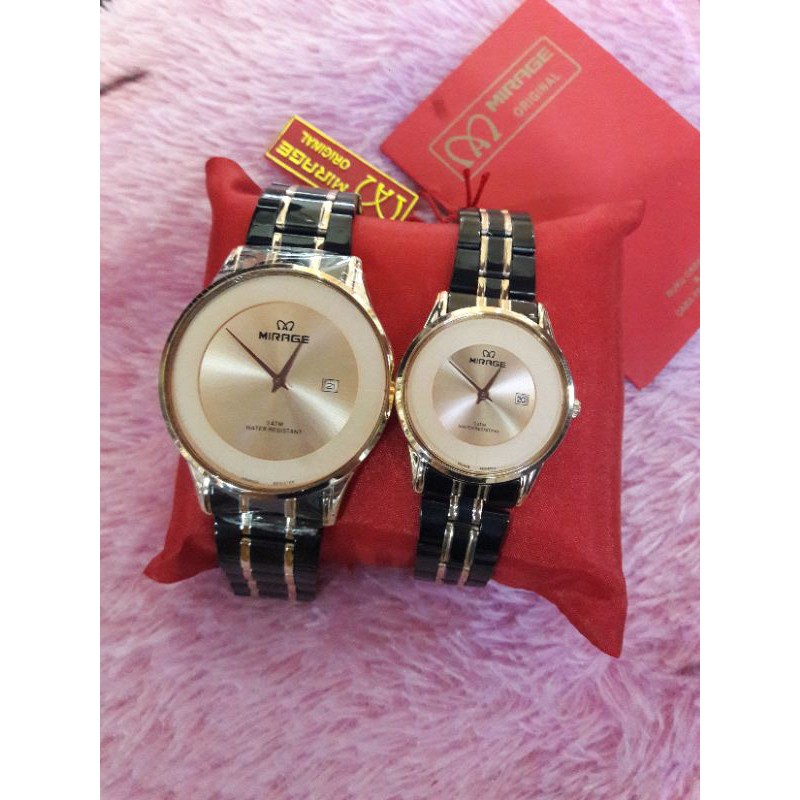 Jual Jam Tangan Mirage Original Couple Terbaru (Harga Satuan) | Shopee ...
