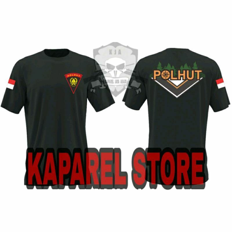 Jual Kaos Logo Polhut Polisi Kehutanan / Baju Polisi Kehutanan / Atasan ...