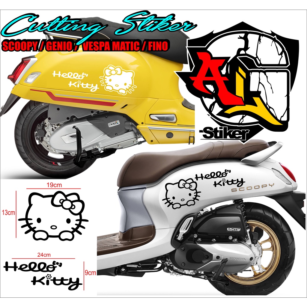 Jual STICKER CUTTING/SC.072/STIKER MOTOR/STRIPING MOTOR/STIKER HELLO ...
