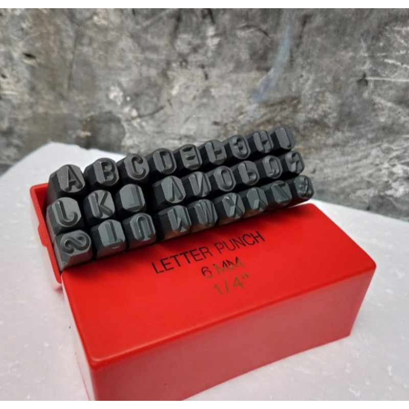 Jual Mata getok huruf komplit 6mm - Mata getok dari A sampai Z 6mm ...