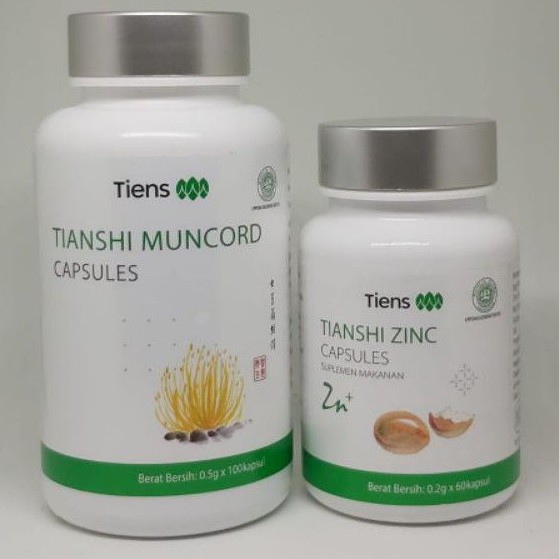 Jual Tiens Pontianak : Paket Vitalitas Tianshi Muncord Capsules & Zinc ...