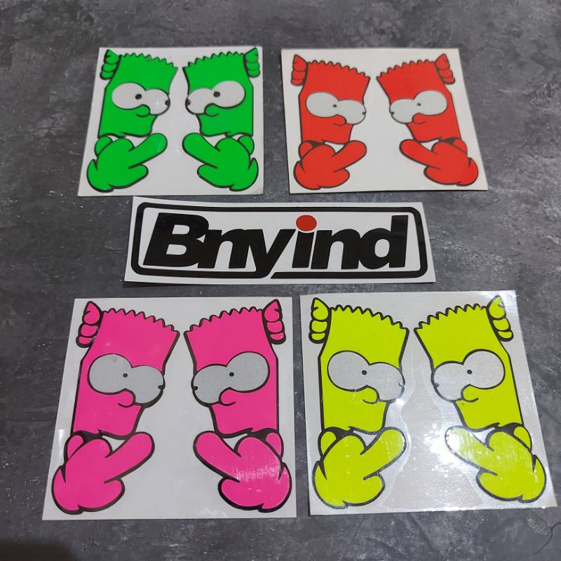 Jual STICKER SIMPSON STICKER SIMSON NGINTIP CUTTING | Shopee Indonesia