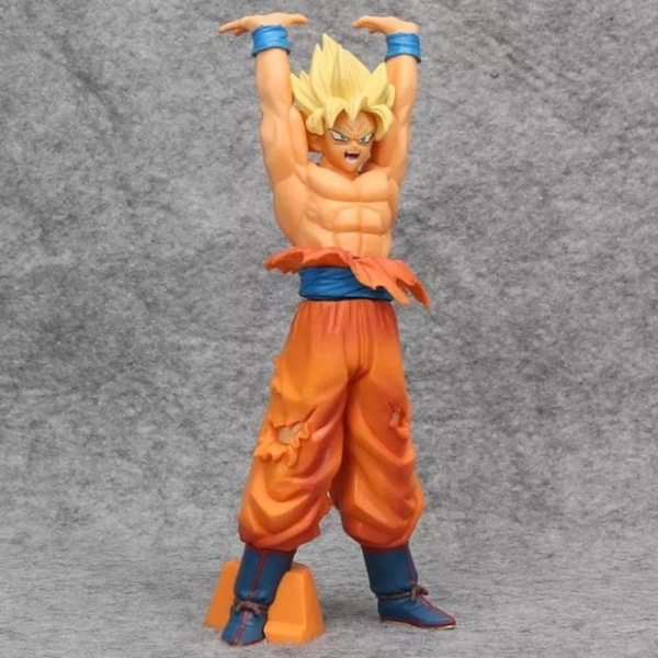 Jual Unik Dragon Ball Super Saiyan Son Goku Genki Dama Spirit Bomb Bom ...