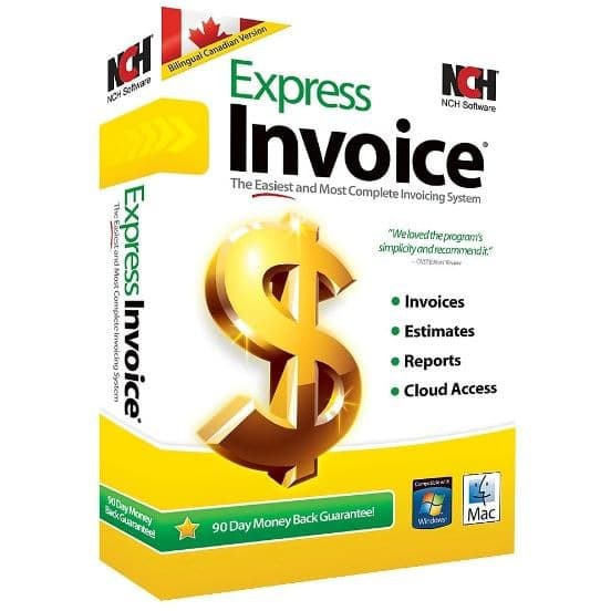Jual NCH Express Invoice Plus 8.10 - Aplikasi Pembuat Invoice + Data ...