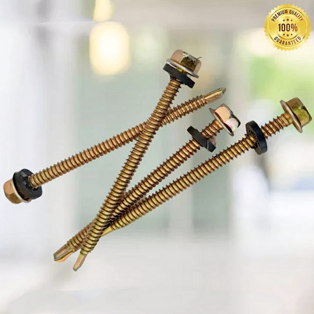 Jual 1 dus baut isi 200pcs baut drilling 7cm Self Drilling Screw 12 x ...