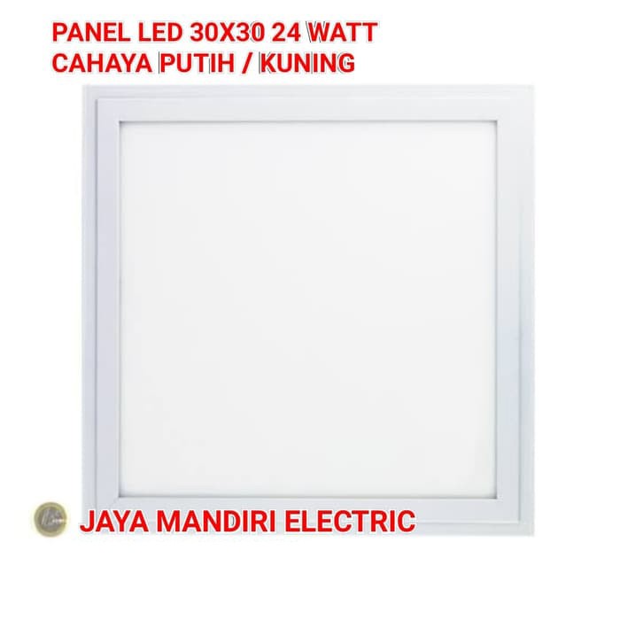 Jual downlight panel led 30 x 30 24w / 30x30 24watt 24 watt | Shopee ...