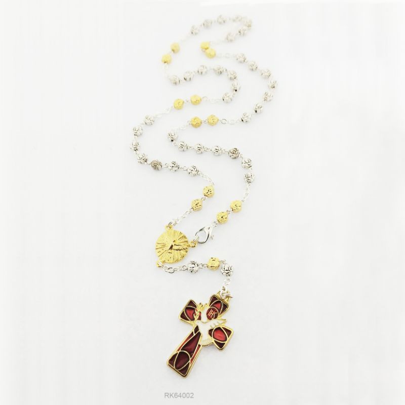 Jual Kaplet Roh Kudus Metal * Mawar 4mm Kalung Rohani | Shopee Indonesia