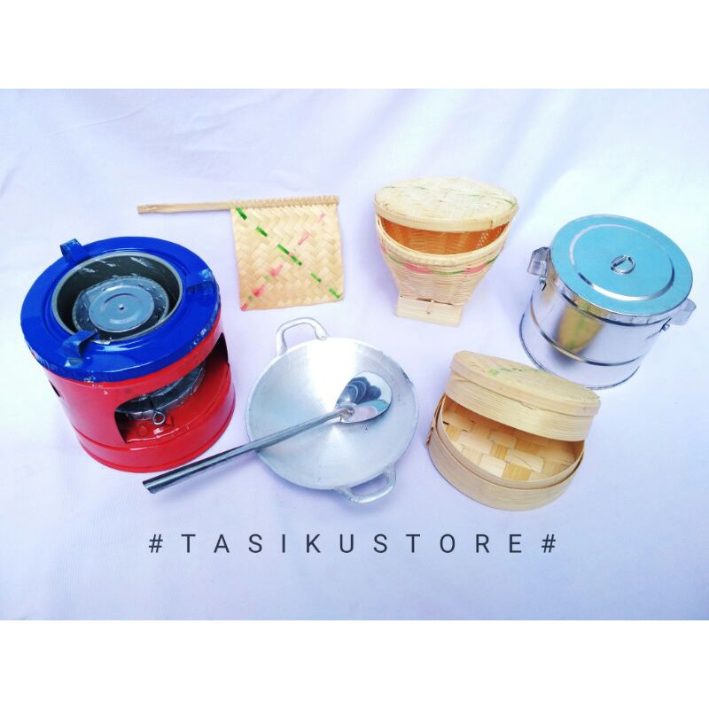 Jual Kitchen Set Mainan Anak Tradisional Masak Masakan Kompor Wajan ...