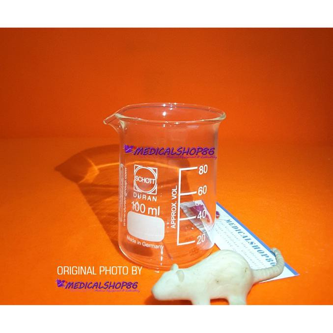Jual PROMO BEAKER GLASS 100ml, Low Form - DURAN (Germany) | Shopee ...