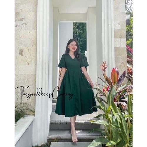 Jual Varla Dres Jumbo | Dress Jumbo Wanita | Dress Big Size| Dress ...