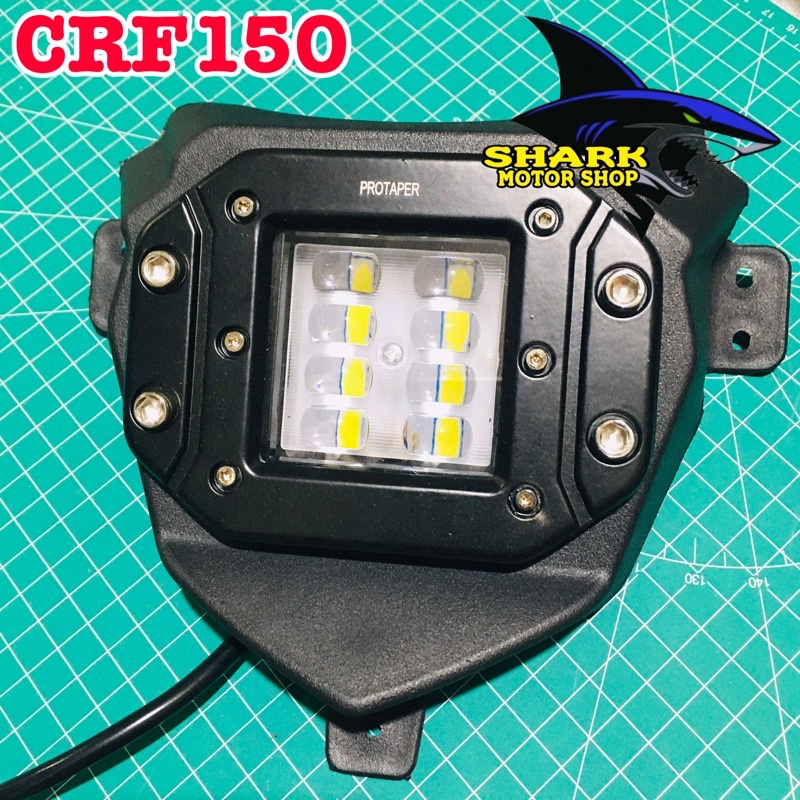 Jual Lampu custom KLX CRF WR LED Batok lampu Lampu depan custom lampu ...