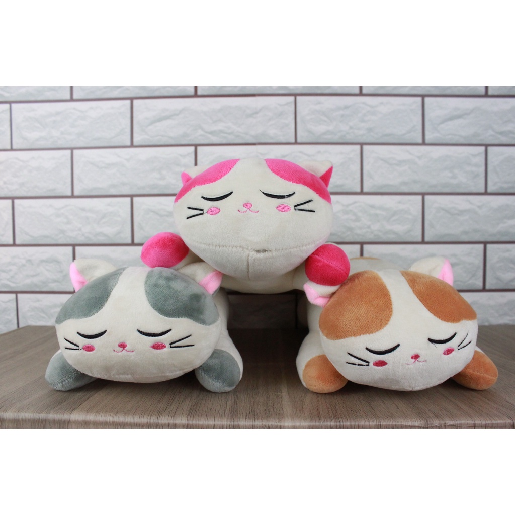 Jual CBT boneka kucing bunyi/lying cat with sound | Shopee Indonesia