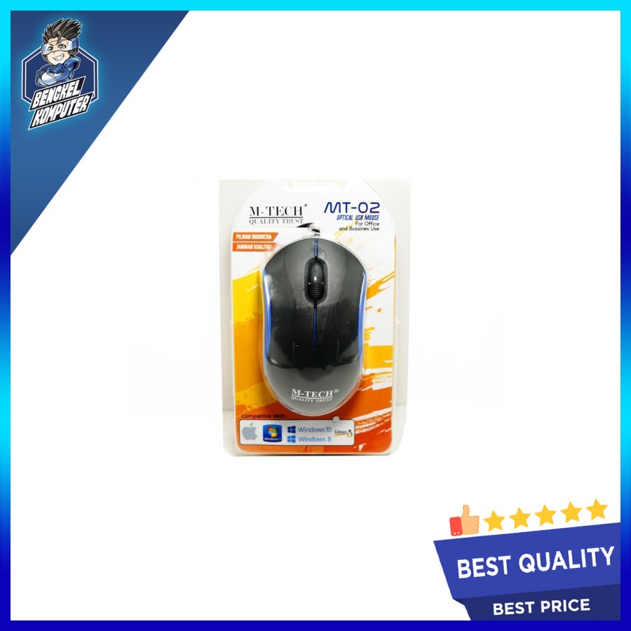 Jual MOUSE M-TECH QUALITY TRUST MT-02 | Shopee Indonesia
