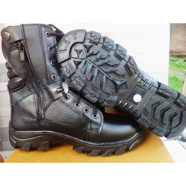 Jual Sepatu PDL / Sepatu LAPANGAN / Sepatu Boot / Sepatu Laras / Polisi ...