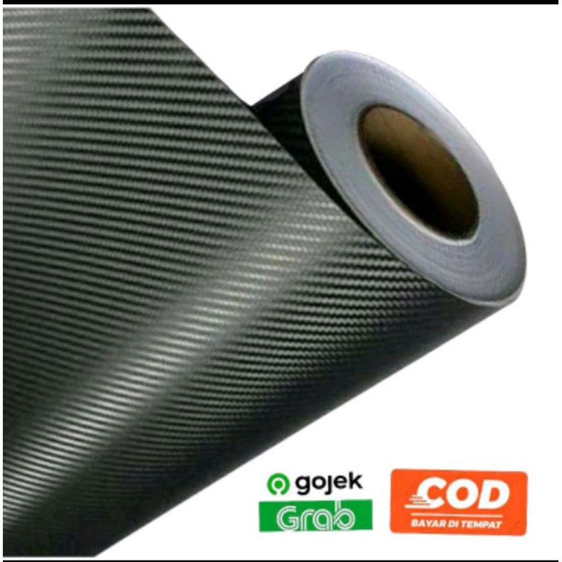 Jual scotlite motor carbon 3D hitam doff frofix | Shopee Indonesia