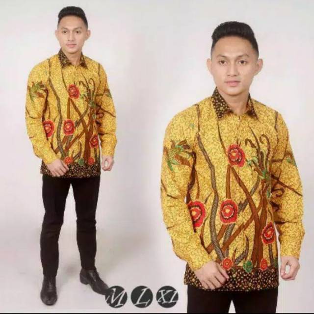 Jual Batik modern pria kekinian | Shopee Indonesia