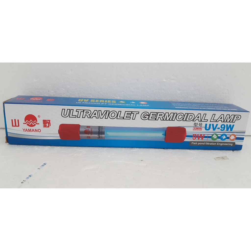 Jual Yamano UV-9 watt Lampu UV 9 Watt Aquarium Ultraviolet Germicidal Lamp yamano uv 9w | Shopee ...