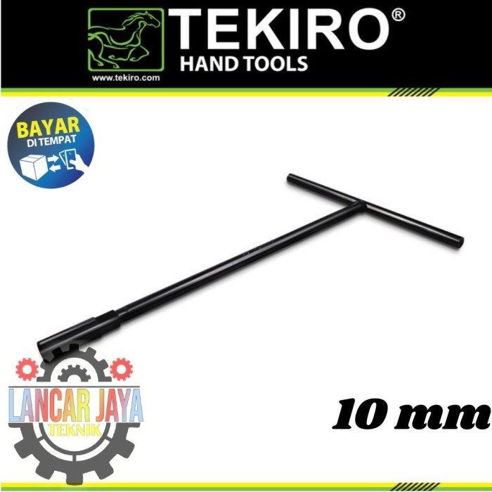 Jual KUNCI T SOK SHOK TEKIRO 10mm HITAM ORIGINAL ASLI TIPE WRENCH SOCK ...