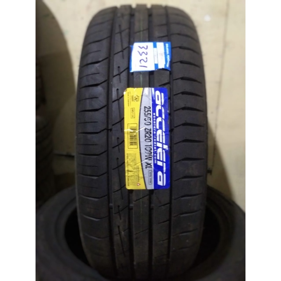 Jual Ban mobil merek accelera iota st68 ukuran 255 50 r20 ban sudah ...