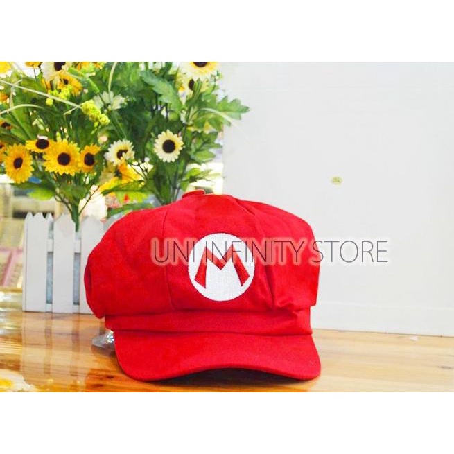 Jual Acht0001 Topi Super Mario Bros Hat Costume Cosplay | Shopee Indonesia