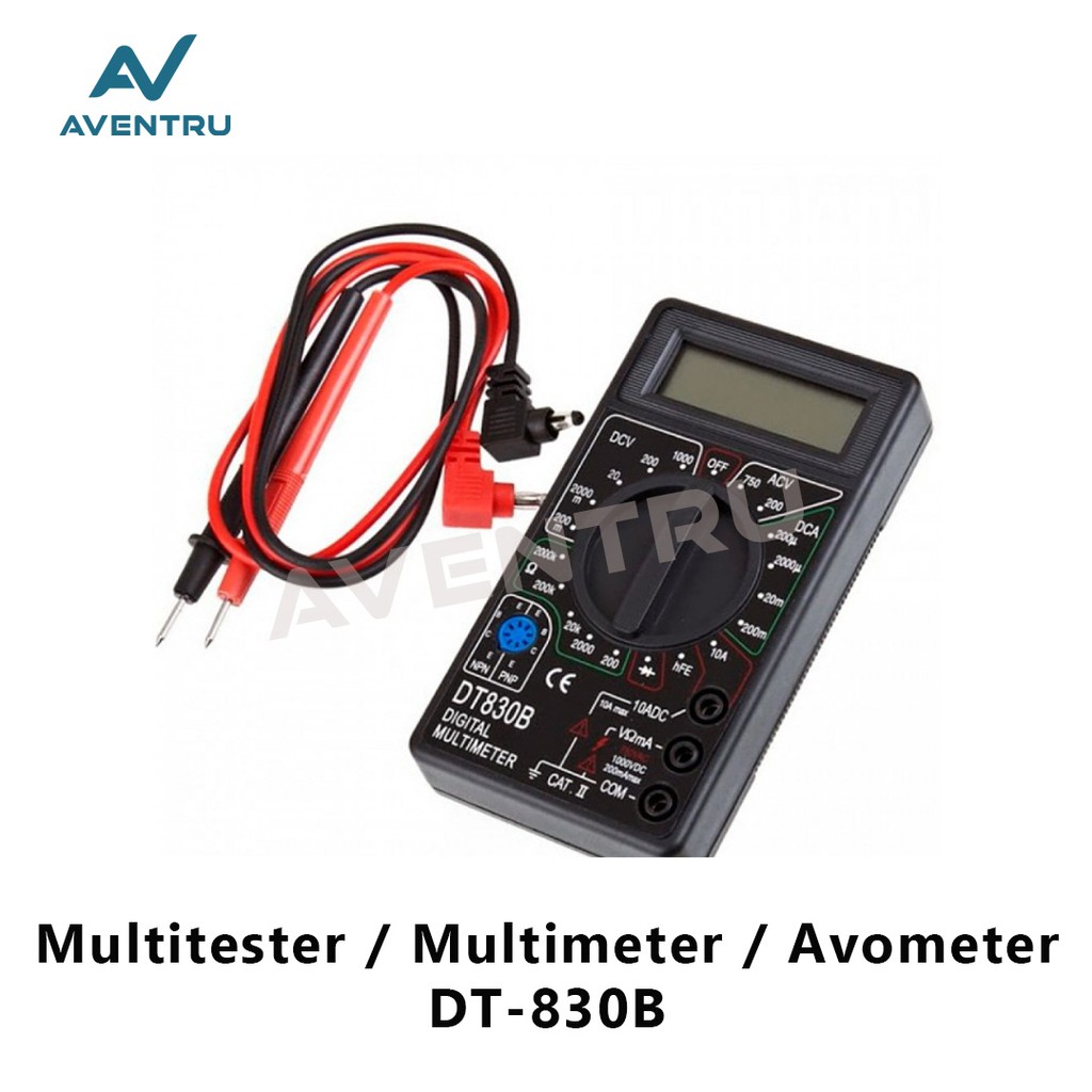 Jual Multimeter DT830B / Avo Meter / Multitester / Avometer Digital DT ...