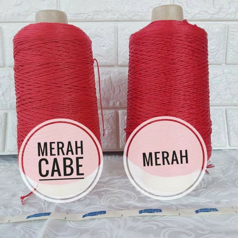 Jual Benang Rajut/Benang propilen/Benang monolon d 27 (Kemasan 250 gr ...