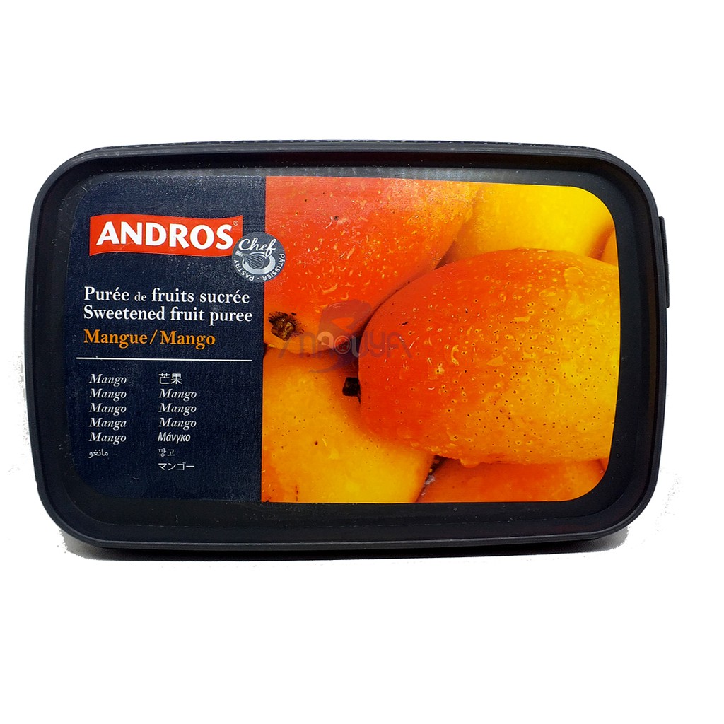 Jual Andros Frozen Mango/ Mangga Puree 1Kg - K0064 | Shopee Indonesia